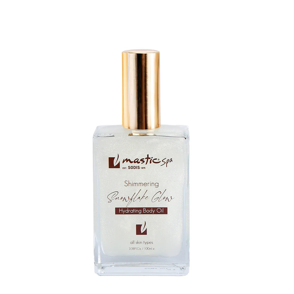 Snowflake Glow Shimmering Dry Oil – Mastic Spa